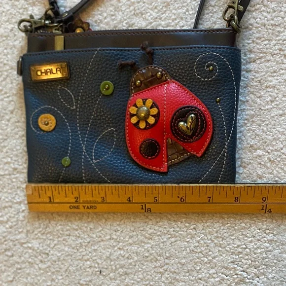 Chala | Bags | Chala Navy And Red Ladybug Crossbody Bag | Poshmark
